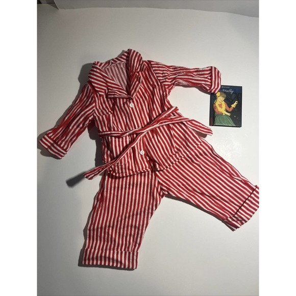 American Girl | Toys | American Girl Red White Striped Pajamas For ...